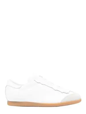 MAISON MARGIELA Panelled Lace-up Sneakers - White