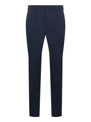 PT TORINO Slim Fit Tailored Trousers - Black