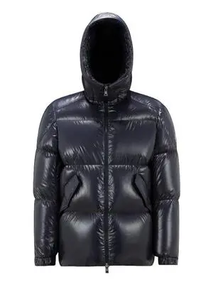 Moncler Padded Hooded Down Jacket - Midnight Blue
