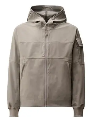 C.P. COMPANY Metroshell Zip Hooded Jacket - Grey
