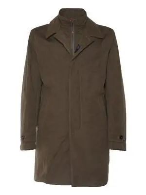 FAY Fay Long-Sleeved Casual Jacket Brown