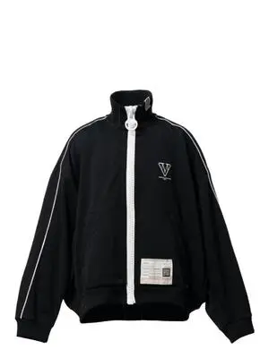 MIHARA YASUHIRO Maison Mihara Yasuhiro Oversized Zip-Up Track Jacket With Embroidered Logo