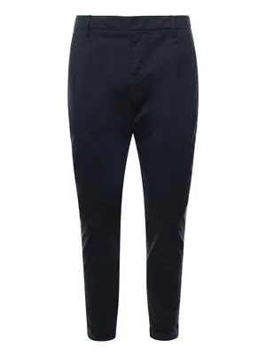 DONDUP Tapered Pants - Navy