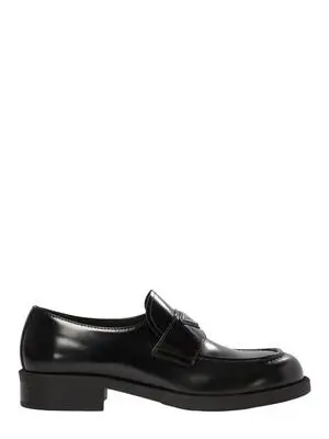 PRADA Prada Push-On Loafers With Triangle Logo