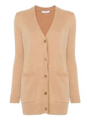 Max Mara Max Mara Villar V-Neck Long-Sleeved Cardigan No