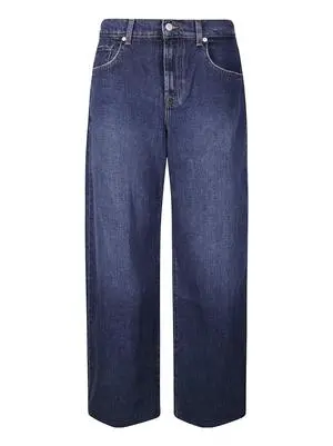7 For All Mankind Straight Leg Jeans - Blue