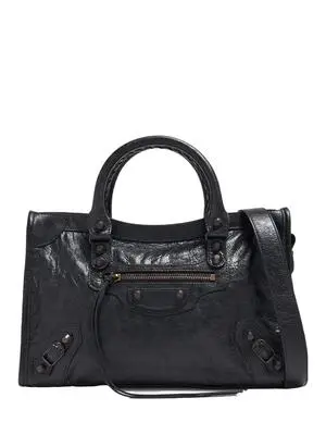 Balenciaga Le City Top Handle Bag - Black