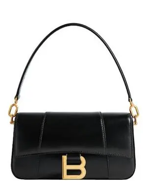 Balenciaga Hourglass Small Sling Bag - Black