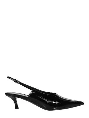 Givenchy Cusp High-heeled Slingbacks - Black
