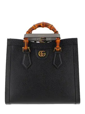 Gucci Diana Small Tote Bag With Bamboo Handles - Black
