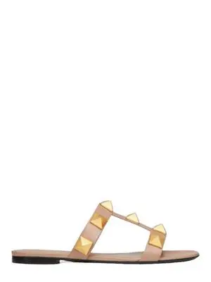 VALENTINO Valentino Garavani Roman Stud Flat Sandals