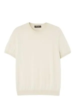 LORO PIANA Loro Piana Ice Wish Crewneck Knitted Top