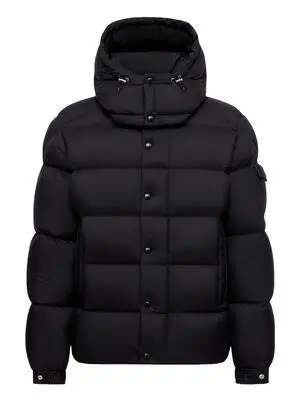 Moncler Maya Hooded Puffer Jacket Black