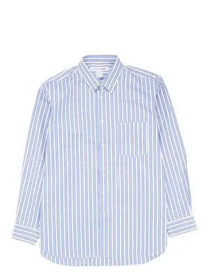 Comme Des Garçons Striped Shirt - Blue