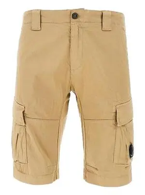 C.P. COMPANY Stretch Cargo Shorts - Nude