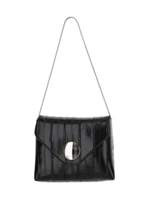 Khaite Bobbi Chain Linked Shoulder Bag - Black
