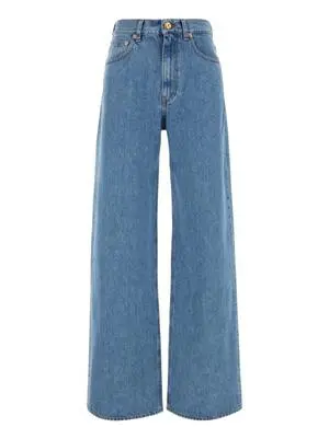 BLAZÉ MILANO Blazé Milano Wide-Leg Jeans Blue