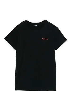 Balmain Logo T-shirt - Black