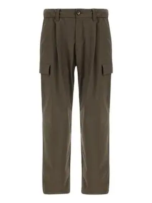 Herno Cargo Pants With Utility Pockets - Brown