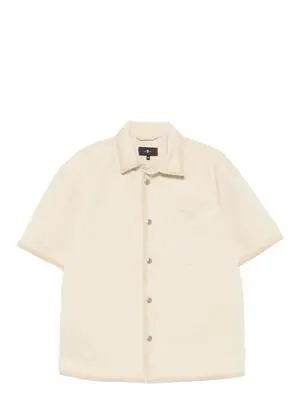 7 For All Mankind Freehand Camp Shirt - White