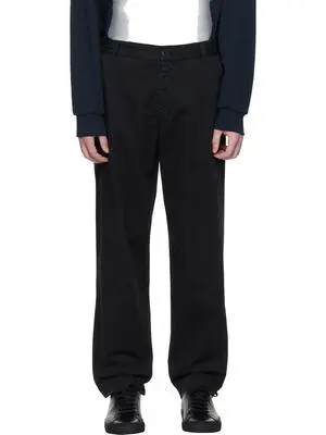 A.p.c. Straight-leg Trousers - Black