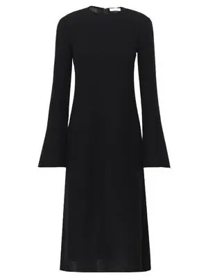 Chloé Long Sleeve Trumpet Dress - Black