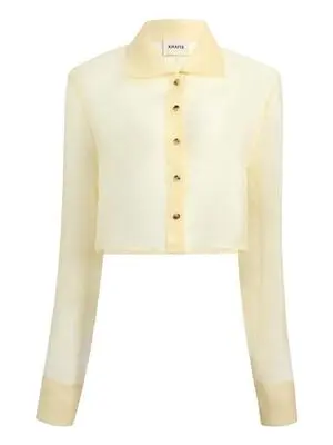 Khaite Jasen Cropped Top - No