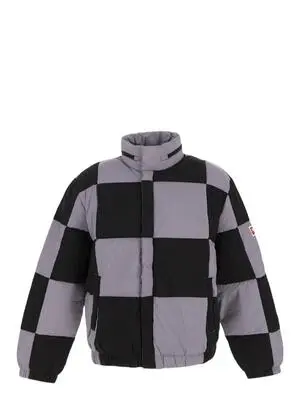 KENZO Kenzo Checked Boxy Padded Coat