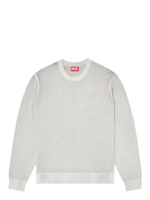DIESEL® K-clarence-b Reverse-printed Jumper - Ash