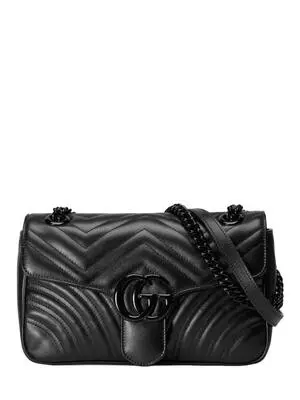 GUCCI Gucci GG Marmont Quilted Small Shoulder Bag