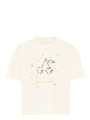 Bonpoint Short-sleeved Crewneck T-shirt - White
