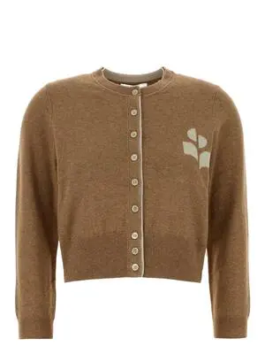 Isabel Marant Étoile Lona Crewneck Cardigan - Brown