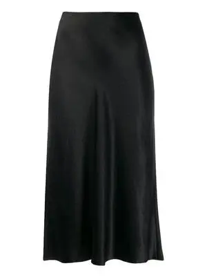 VINCE Vince Satin Slip Skirt