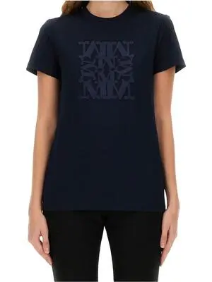 Max Mara Graphic T-shirt - Black