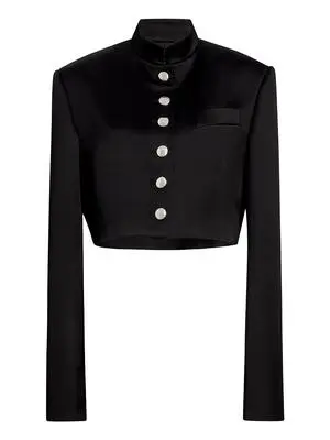 KHAITE Khaite Samuelson Cropped Jacket