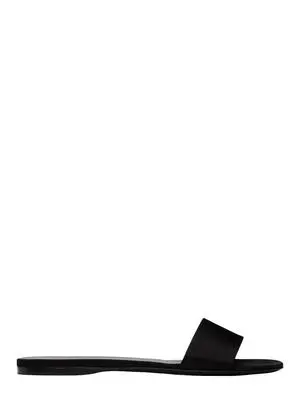 THE ROW Combo Flat Sandals - Black