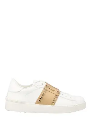 VALENTINO Valentino Open Studded Low-Top Sneakers