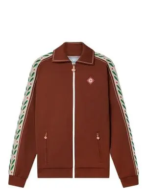 Casablanca Laurel Track Jacket - Red