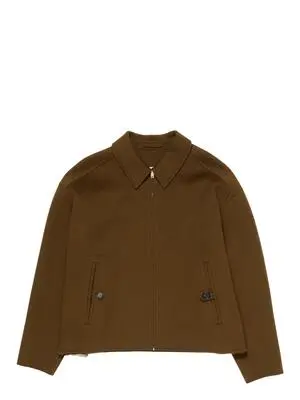 Acne Studios Zip-up Long Sleeved Jacket - Brown