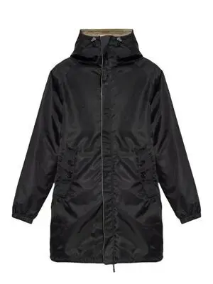 Dsquared2 Reversible Zip-up Hooded Parka - Black