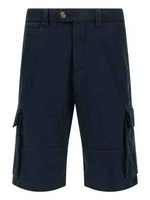 Brunello Cucinelli Knee-length Cargo Shorts - Black
