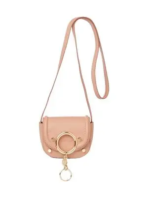 See By Chloé Mini Mara Shoulder Bag - Nude