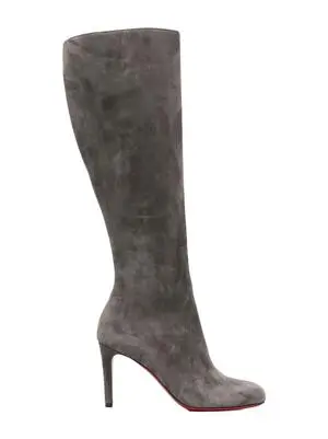 CHRISTIAN LOUBOUTIN Christian Louboutin Pumppie 80mm Suede Boots