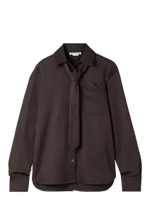 ACNE STUDIOS Acne Studios Long Sleeve Shirt With Matching Tie