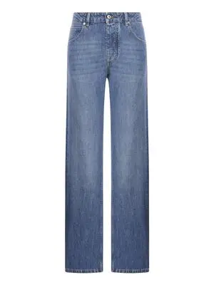 BOTTEGA VENETA Bottega Veneta Mid-Rise Boyfriend Leg Jeans
