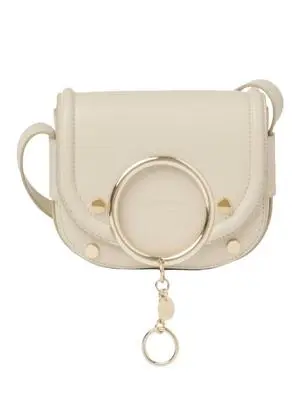 See By Chloé Logo Shoulder Bag - Nude