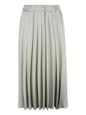 D.EXTERIOR D.Exterior Pleated Midi Skirt