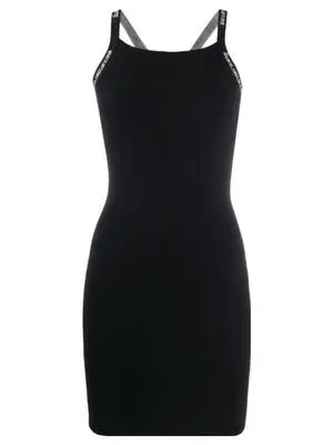 Alexander Wang Logo Jacquard Mini Dress - No