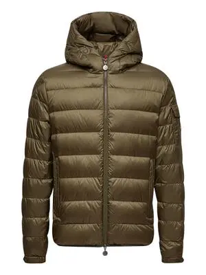 Moncler Najan Down Jacket With Hood - Green