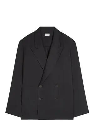 Dries Van Noten Double-breasted Suit Jacket - Black